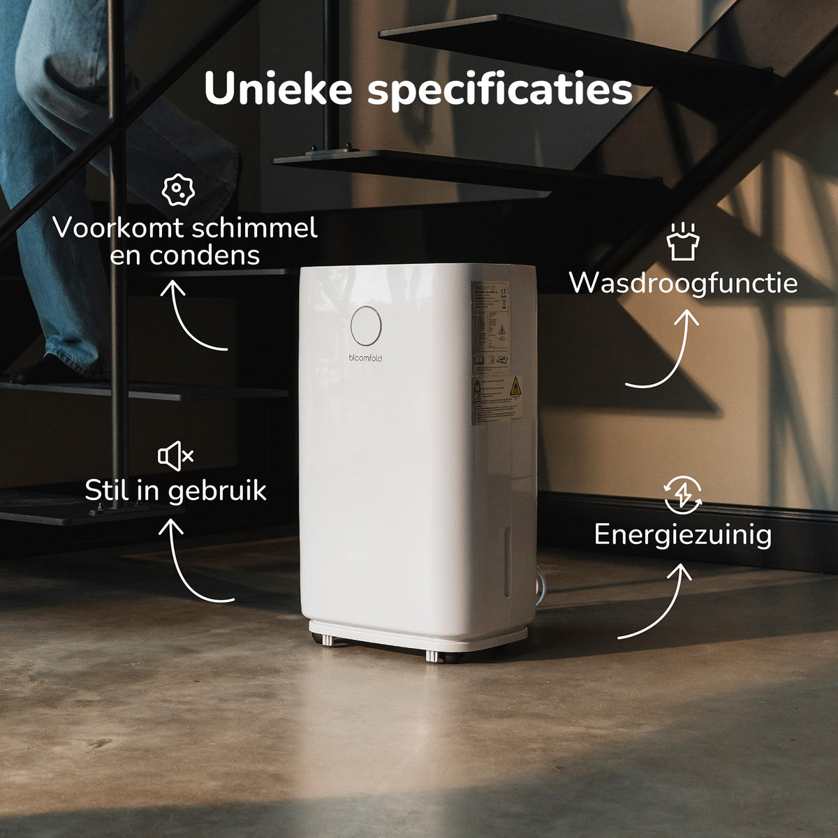 Dehumidifier 20L Vortex + air cleaner aura