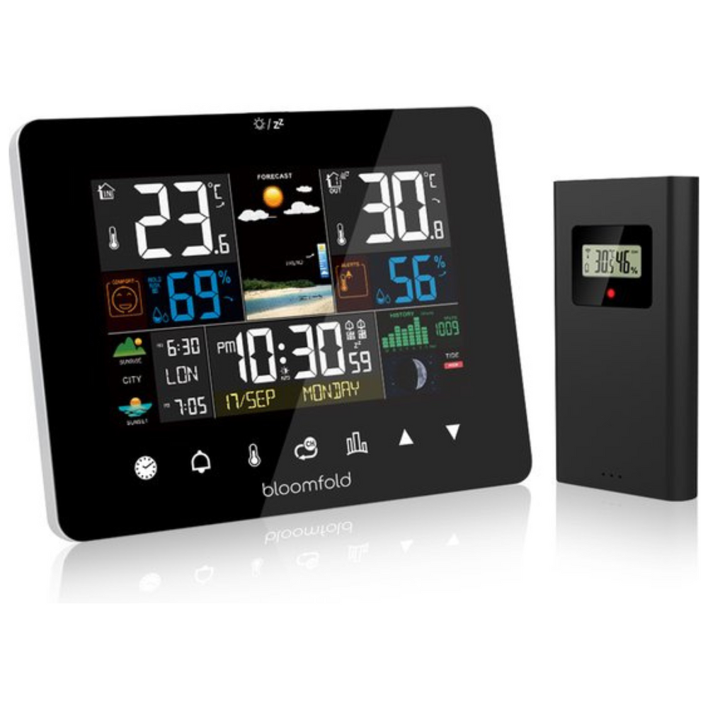 Bloomfold Weerstation Airwatch met sensor Vandaag besteld